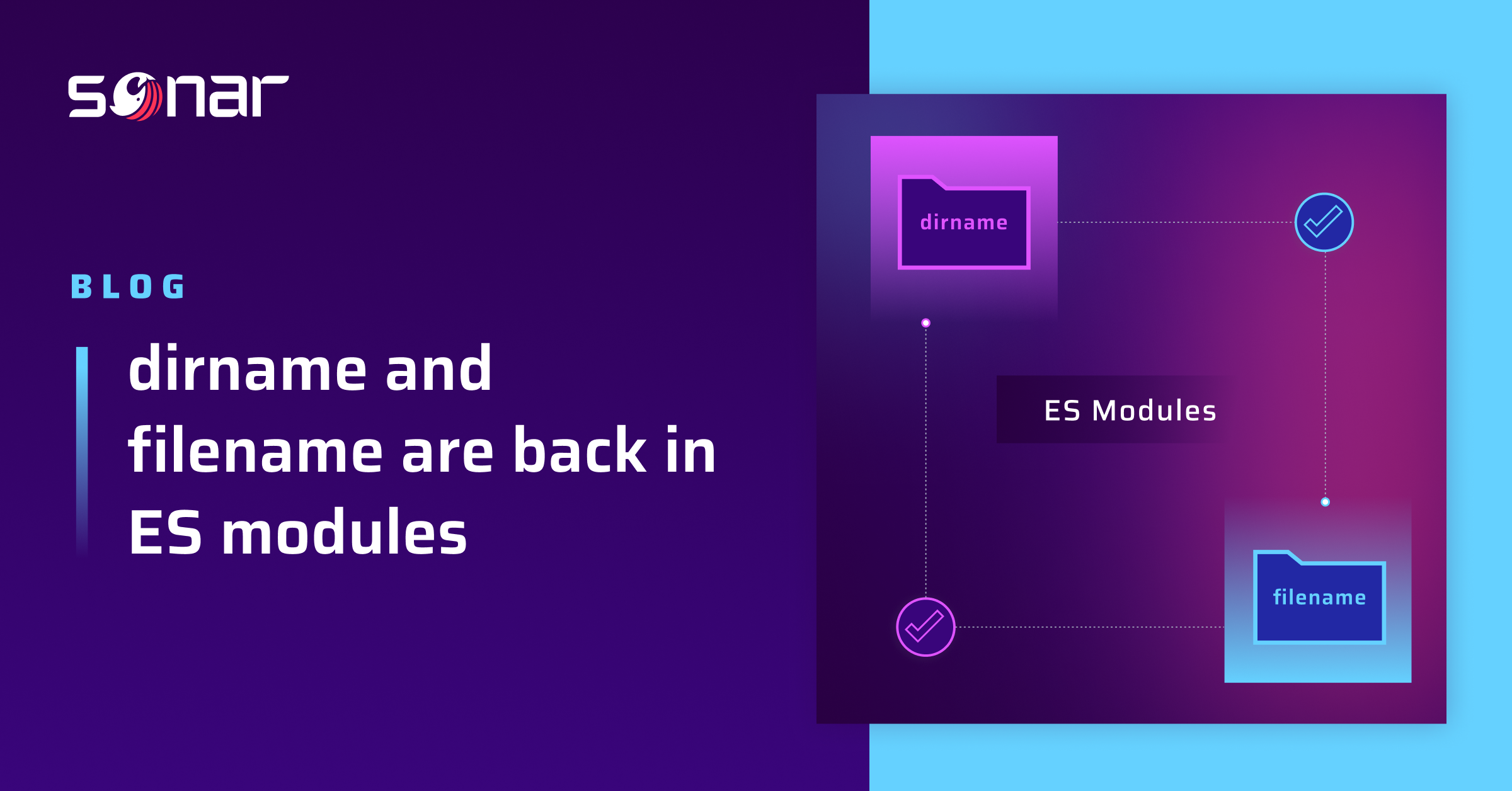 __dirname is back in Node.js with ES modules | Sonar __dirname is back in Node.js with ES modules | Sonar